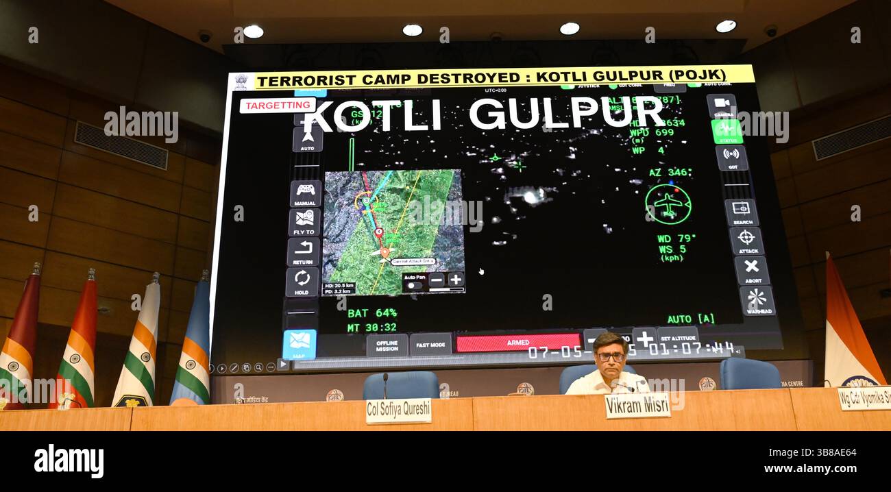 NEW DELHI, INDIA - MAY 7: Foreign Secretary Vikram Misri during joint ...