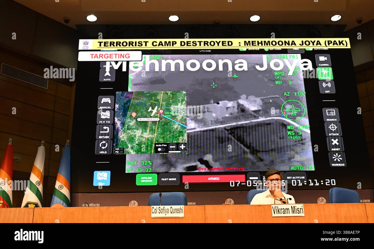 NEW DELHI, INDIA - MAY 7: Foreign Secretary Vikram Misri during joint ...