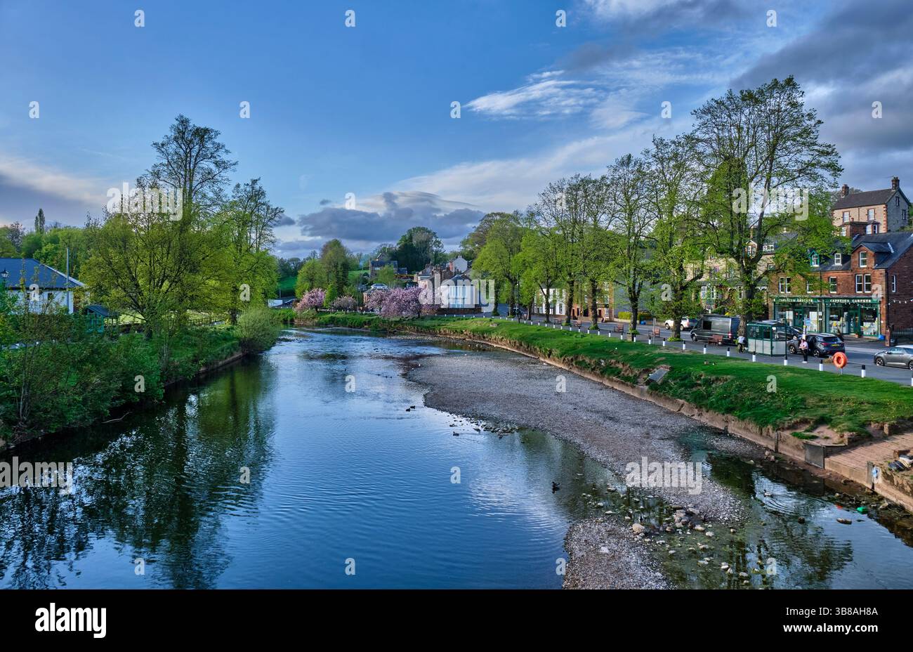 The River Eden at Appleby-in-Westmorland, Cumbria Stock Photo - Alamy