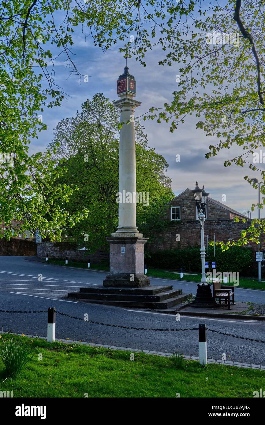 High Cross, Boroughgate, Appleby-in-Westmorland, Cumbria Stock Photo ...