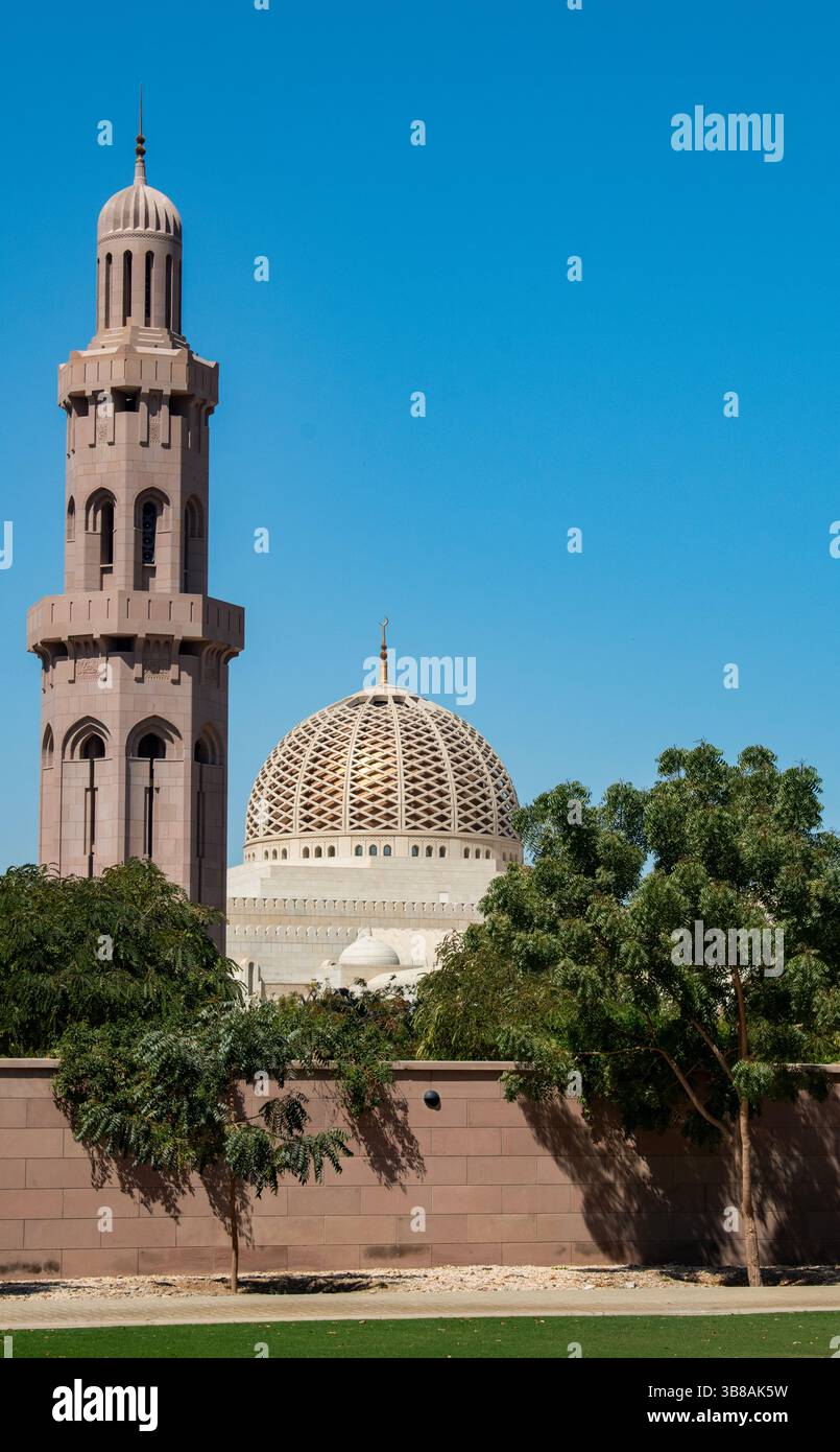 Oman, Middle East: architectural details of the Sultan Qaboos Grand ...