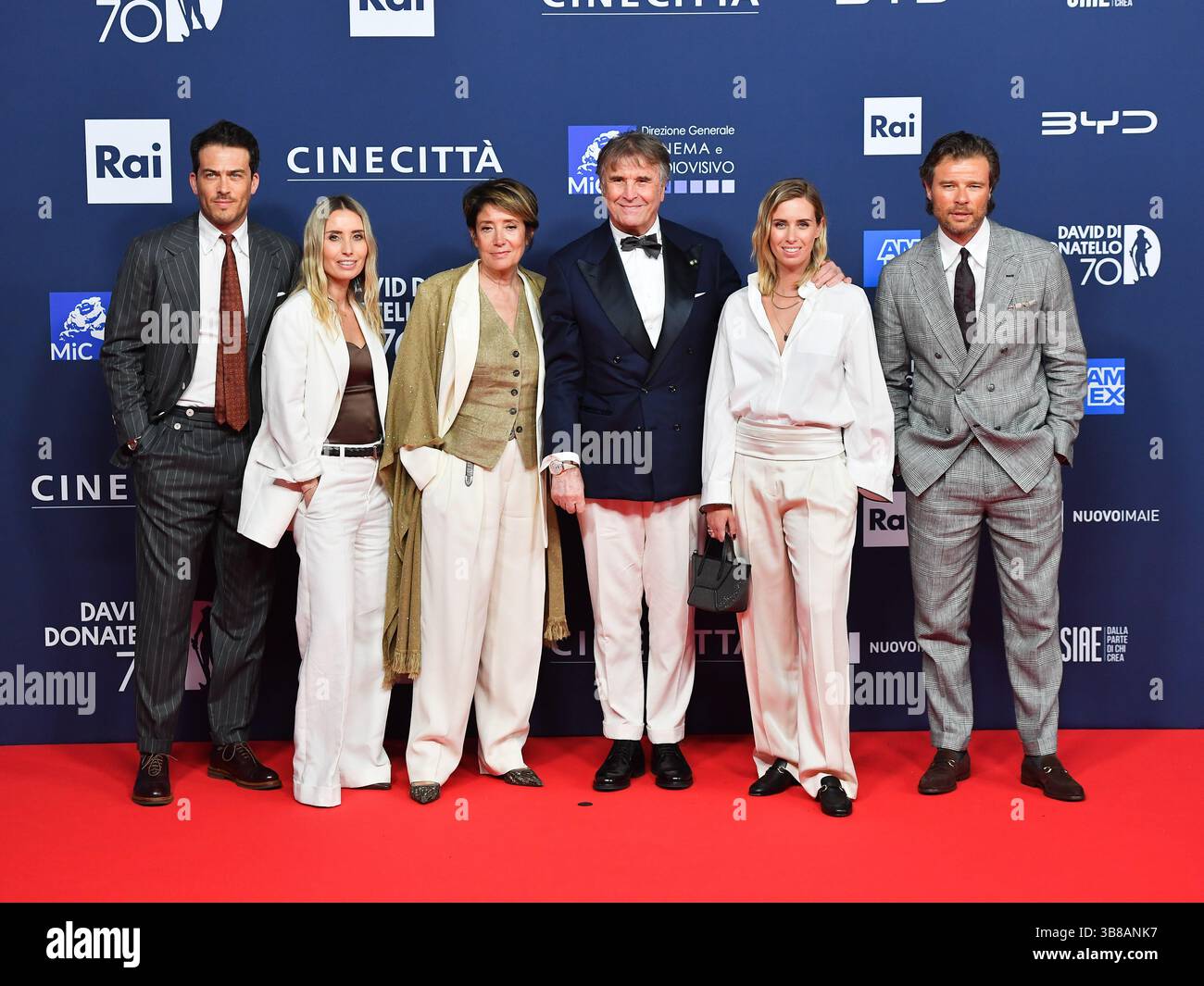 Rome, 70th edition of the David di Donatello, red carpet - In the photo ...