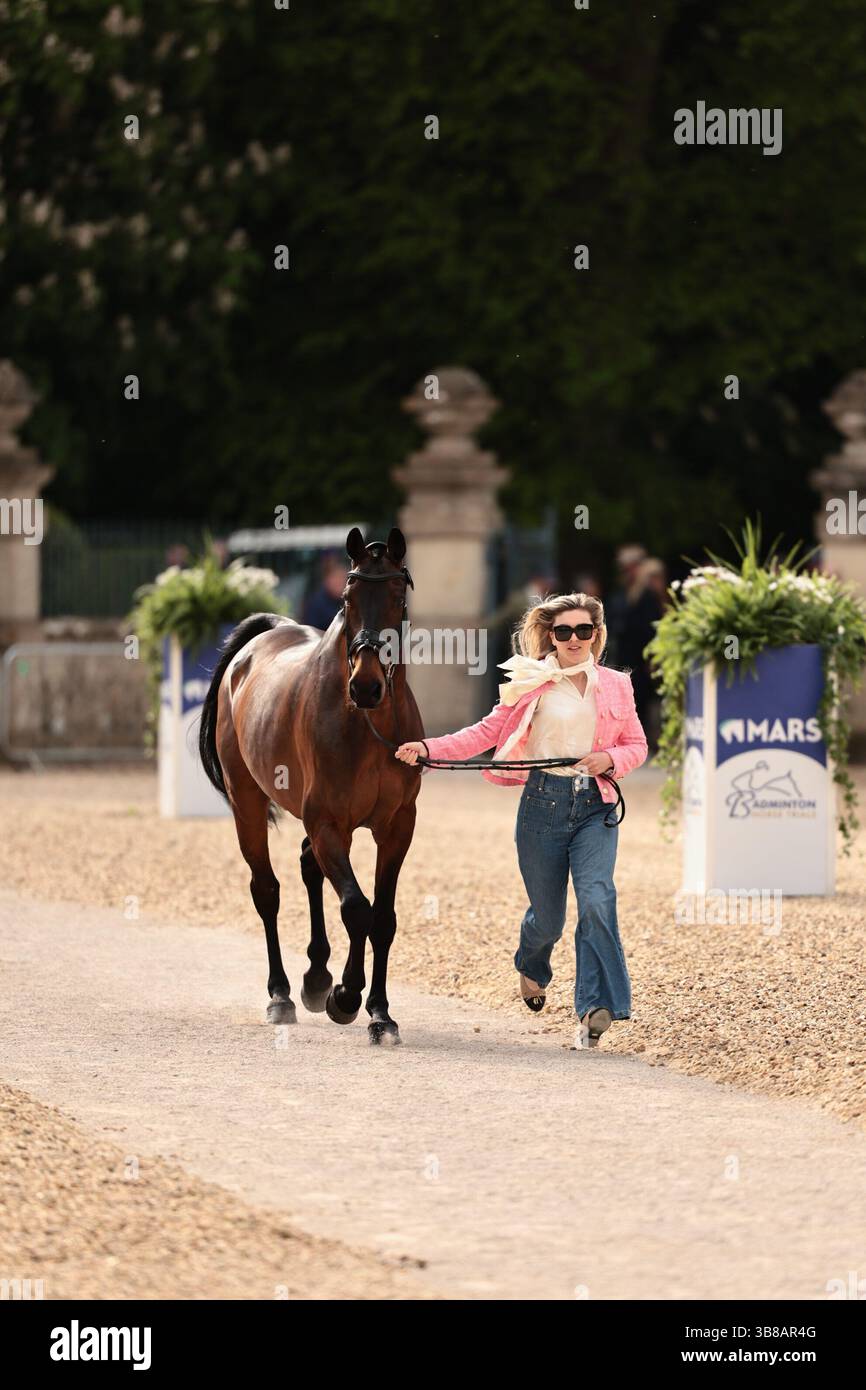 Badminton, UK. 07th May, 2025. Felicity Collins of Great Britain with ...