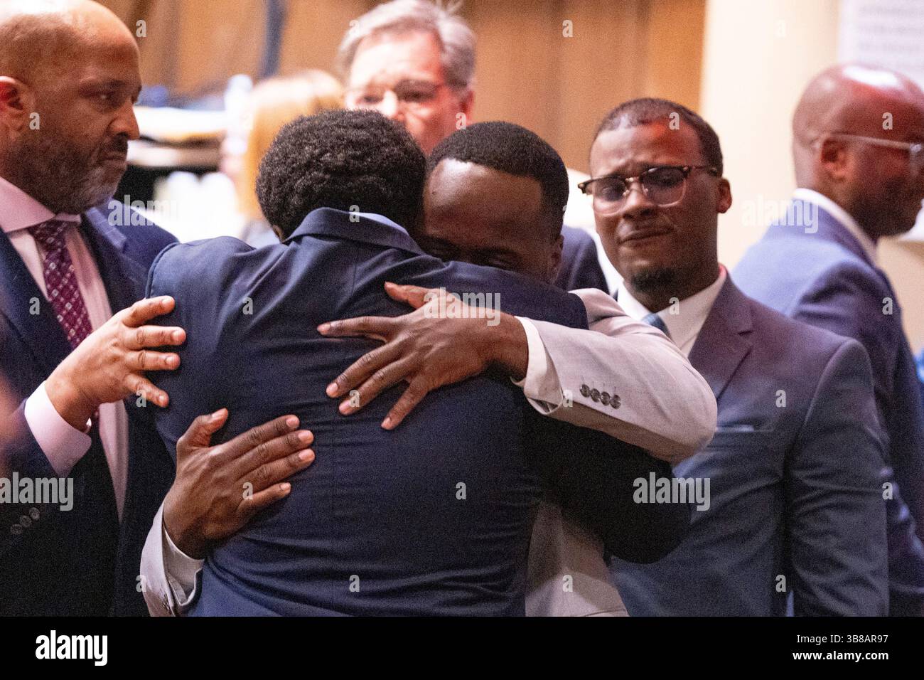 Former Memphis Police Department officers Demetrius Haley, left, and ...