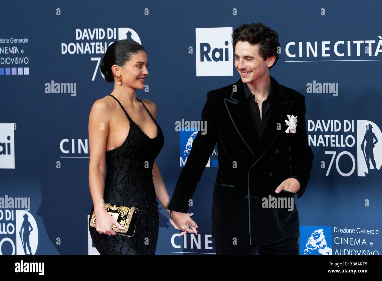 Rome, Italy, October 07, 2025 - Timothée Chalamet and Kylie Jenner ...
