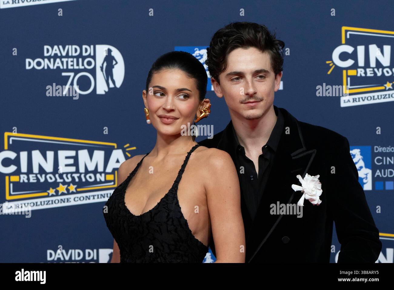Rome, Italy, October 07, 2025 - Timothée Chalamet and Kylie Jenner ...