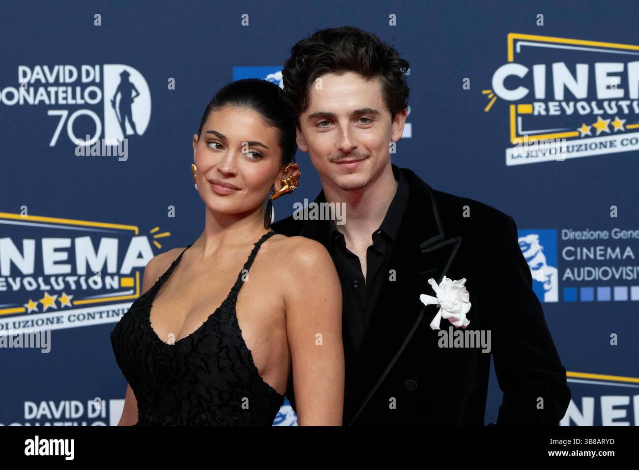 Rome, Italy, October 07, 2025 - Timothée Chalamet and Kylie Jenner ...
