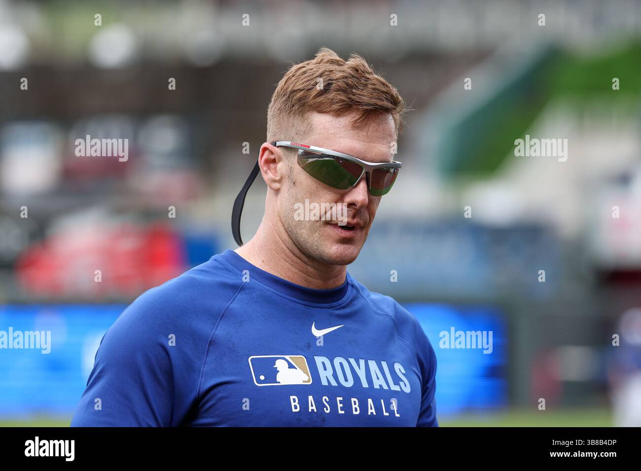 May 6, 2025: Kansas City Royals first baseman Mark Canha (21) is seen ...