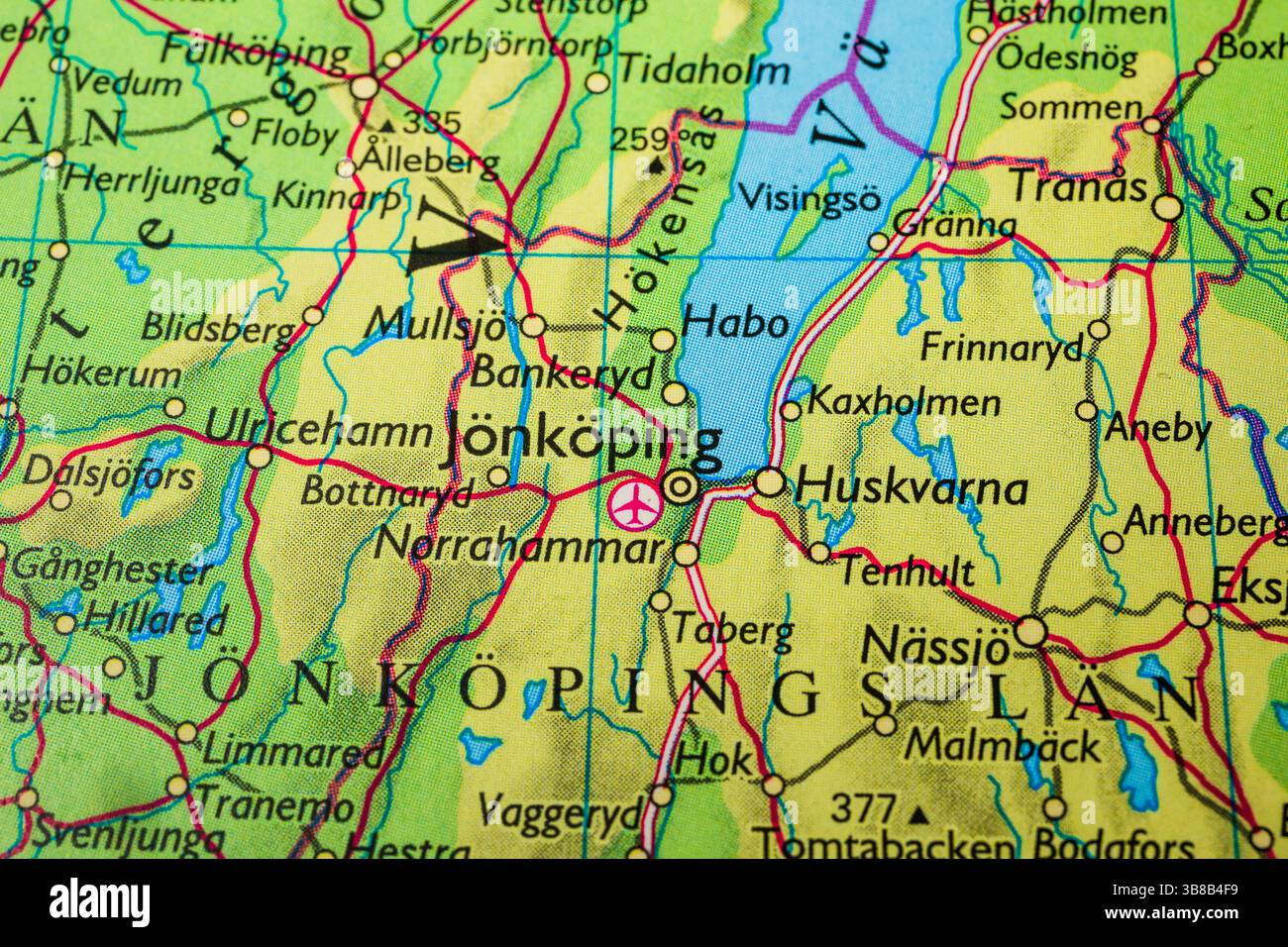 Map of randers hi-res stock photography and images - Alamy