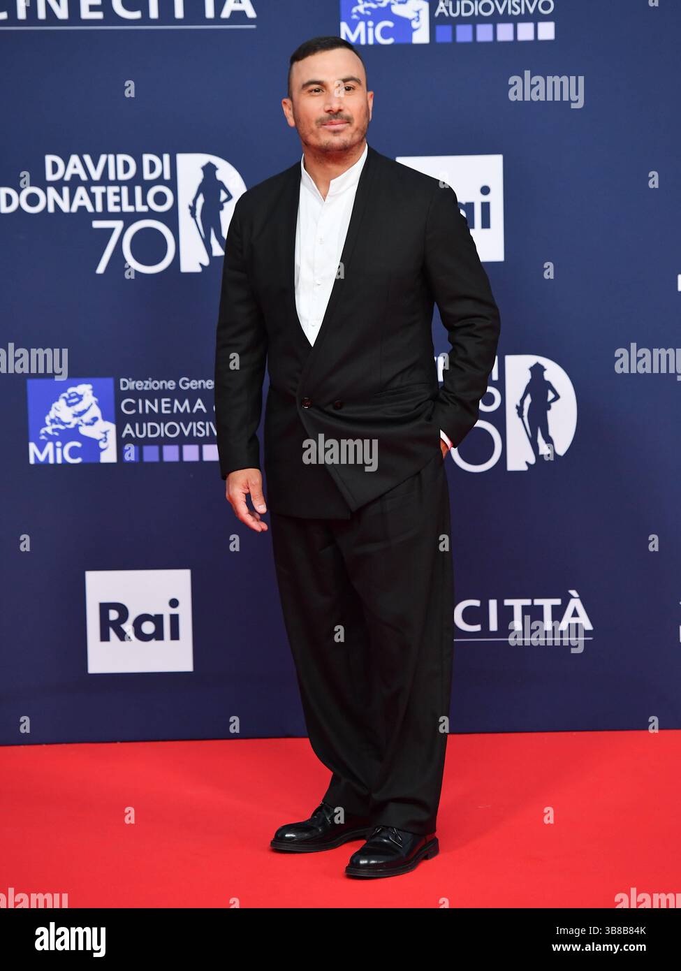 Rome, 70th edition of the David di Donatello, red carpet - In the photo: Francesco DI LEVA Stock ...