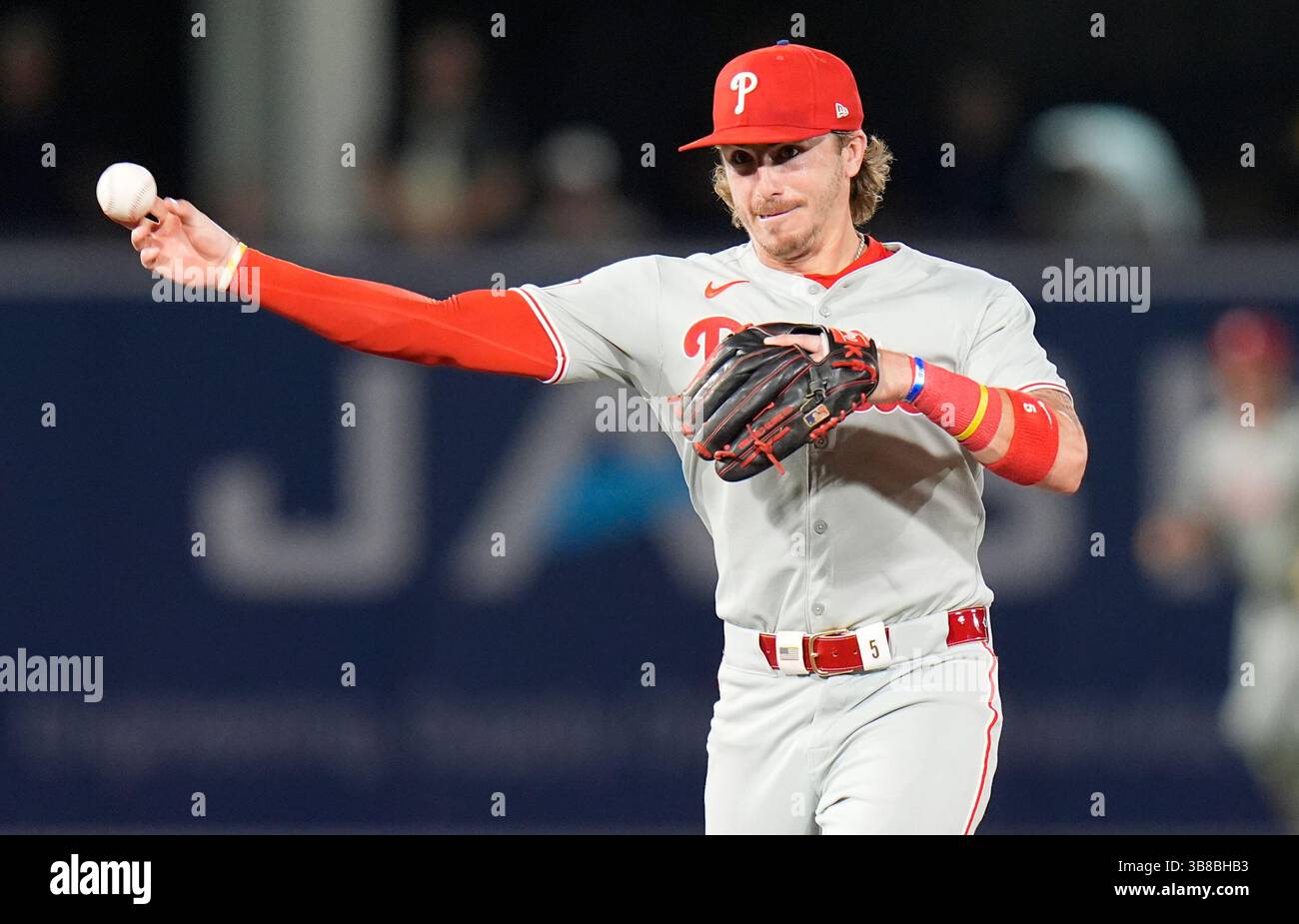 Philadelphia Phillies second base Bryson Stott against the Tampa Bay ...