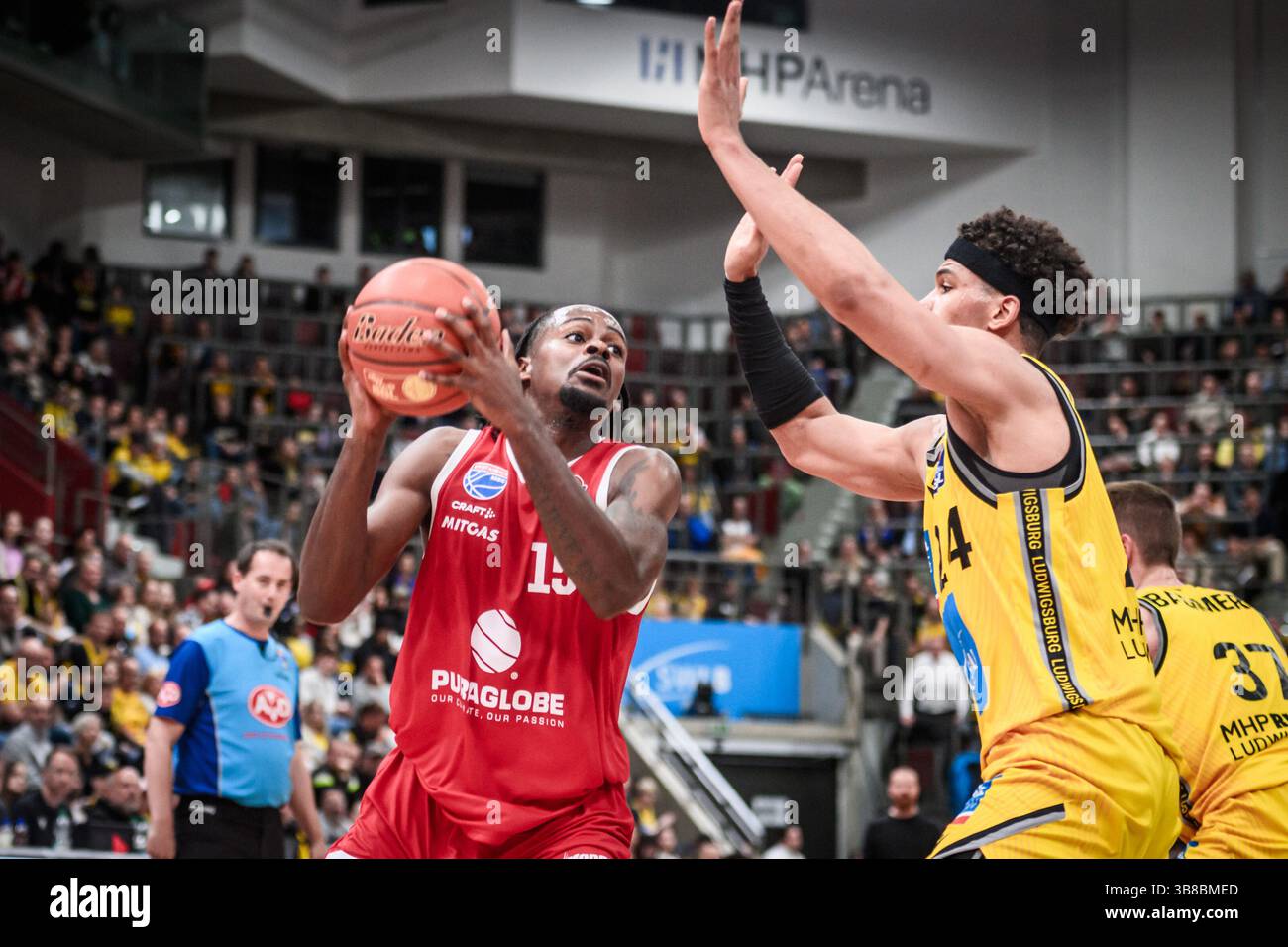 Ludwigsburg, Deutschland. 07th May, 2025. Ty Brewer (Syntainics MBC ...