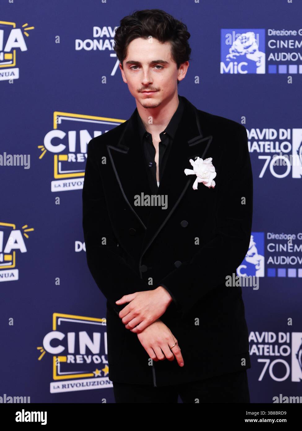 Rome, . 07th May, 2025. Rome, 70th edition of the David di Donatello ...