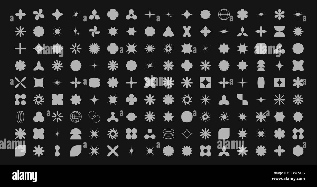 Retro futuristic abstract wireframe Black and White Stock Photos ...