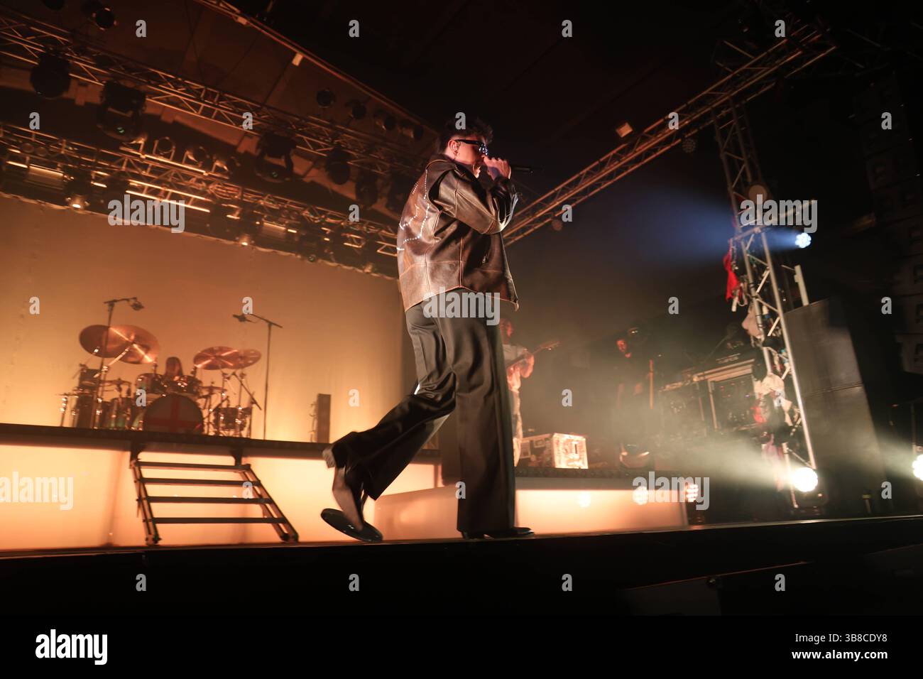 Music Concert - Italian singer Olly during Lo rifarei, lo rifaremo ...