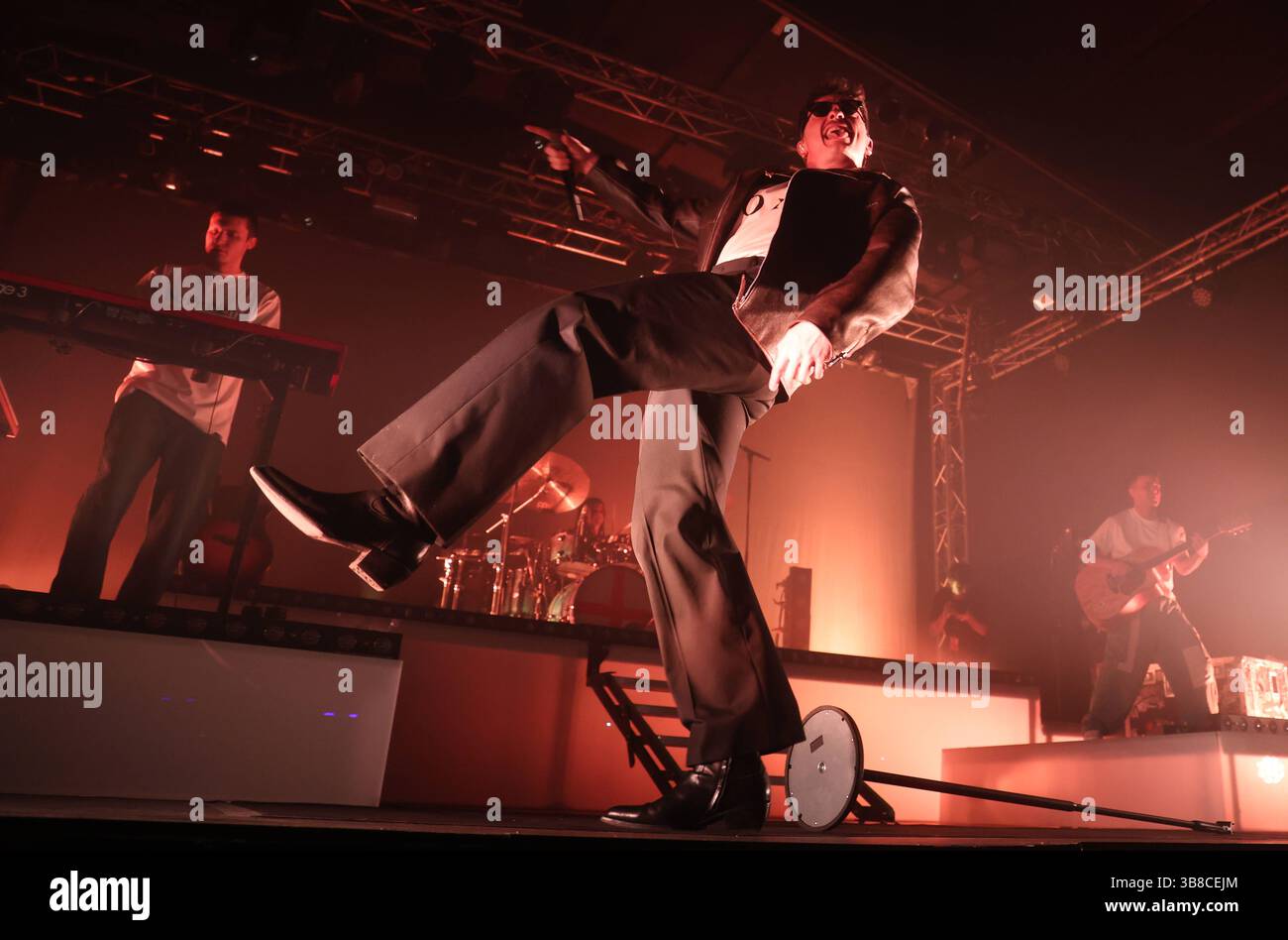 Music Concert - Italian singer Olly during Lo rifarei, lo rifaremo ...