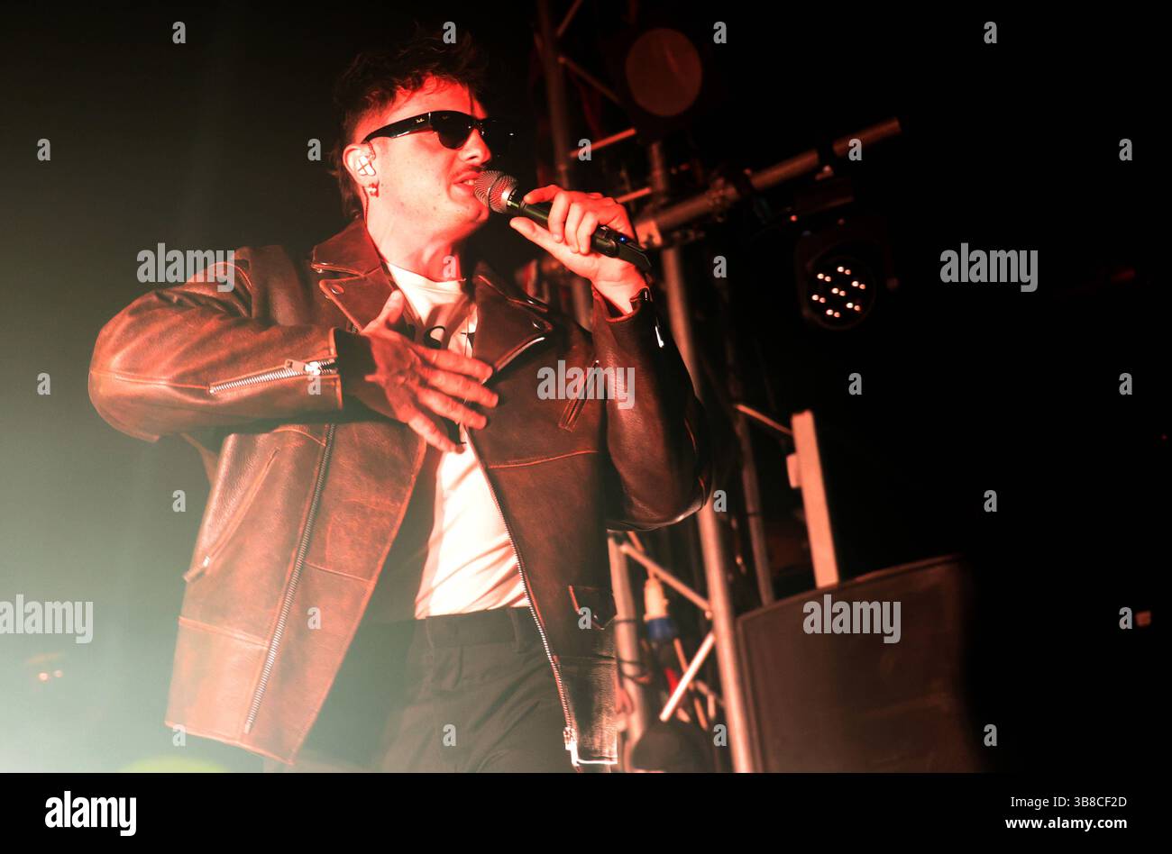 Music Concert - Italian singer Olly during Lo rifarei, lo rifaremo ...
