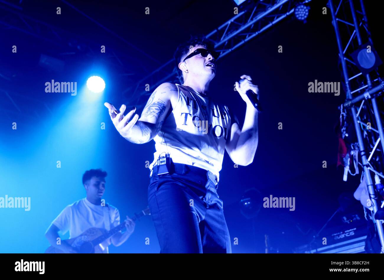 Music Concert - Italian singer Olly during Lo rifarei, lo rifaremo ...