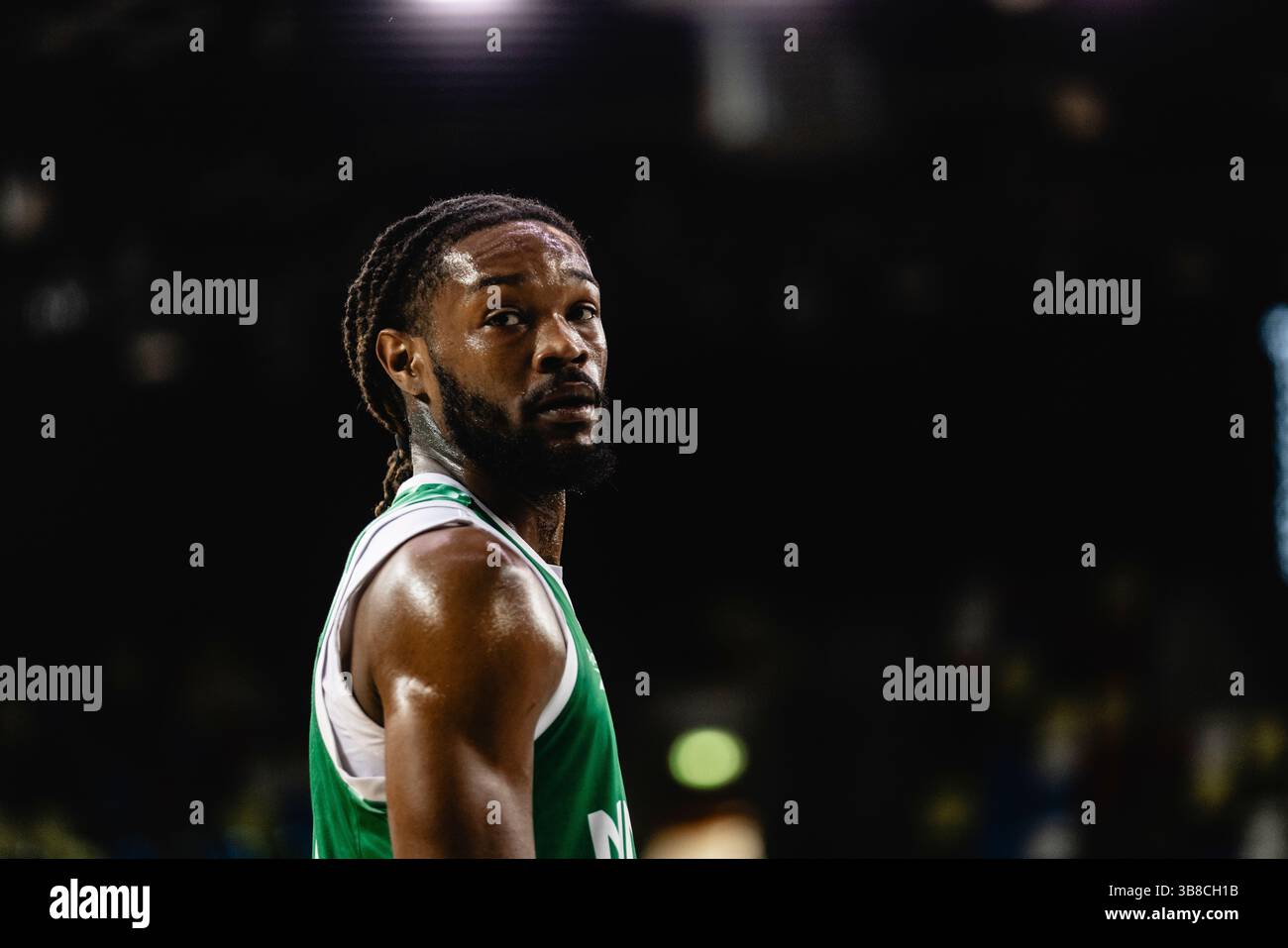 Surrey's Mervin James during the London Lions defeat of Surrey 89ers in ...