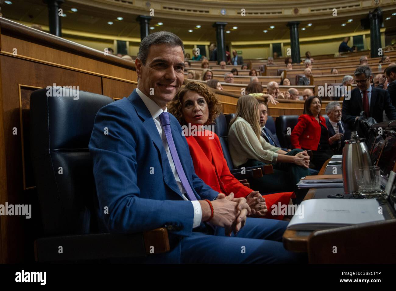 Madrid, Spain. 07th May, 2025. Spanish Prime Minister Pedro Sanchez ...