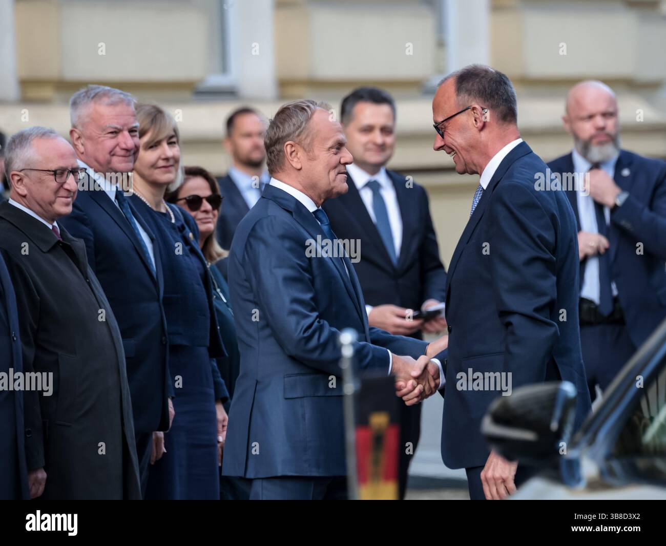 Warsaw, Poland. 07th May, 2025. Polish Prime Minister Donald Tusk ...