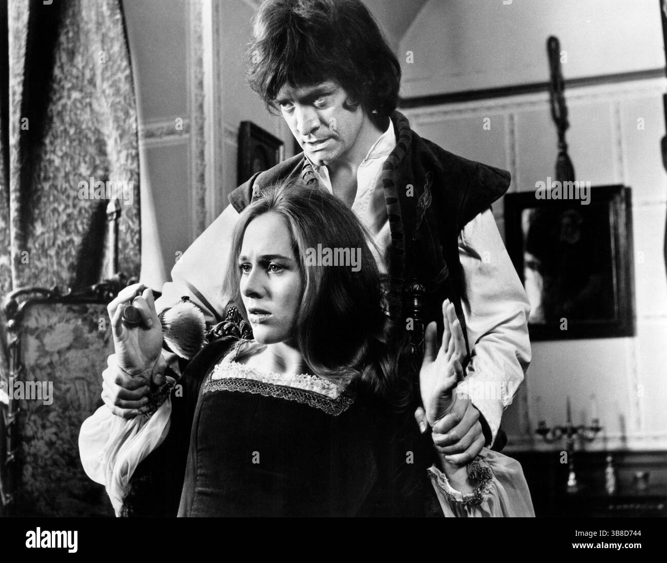 June 5, 2023, USA: Patrick Mower, Hilary Heath, on-set of the British ...
