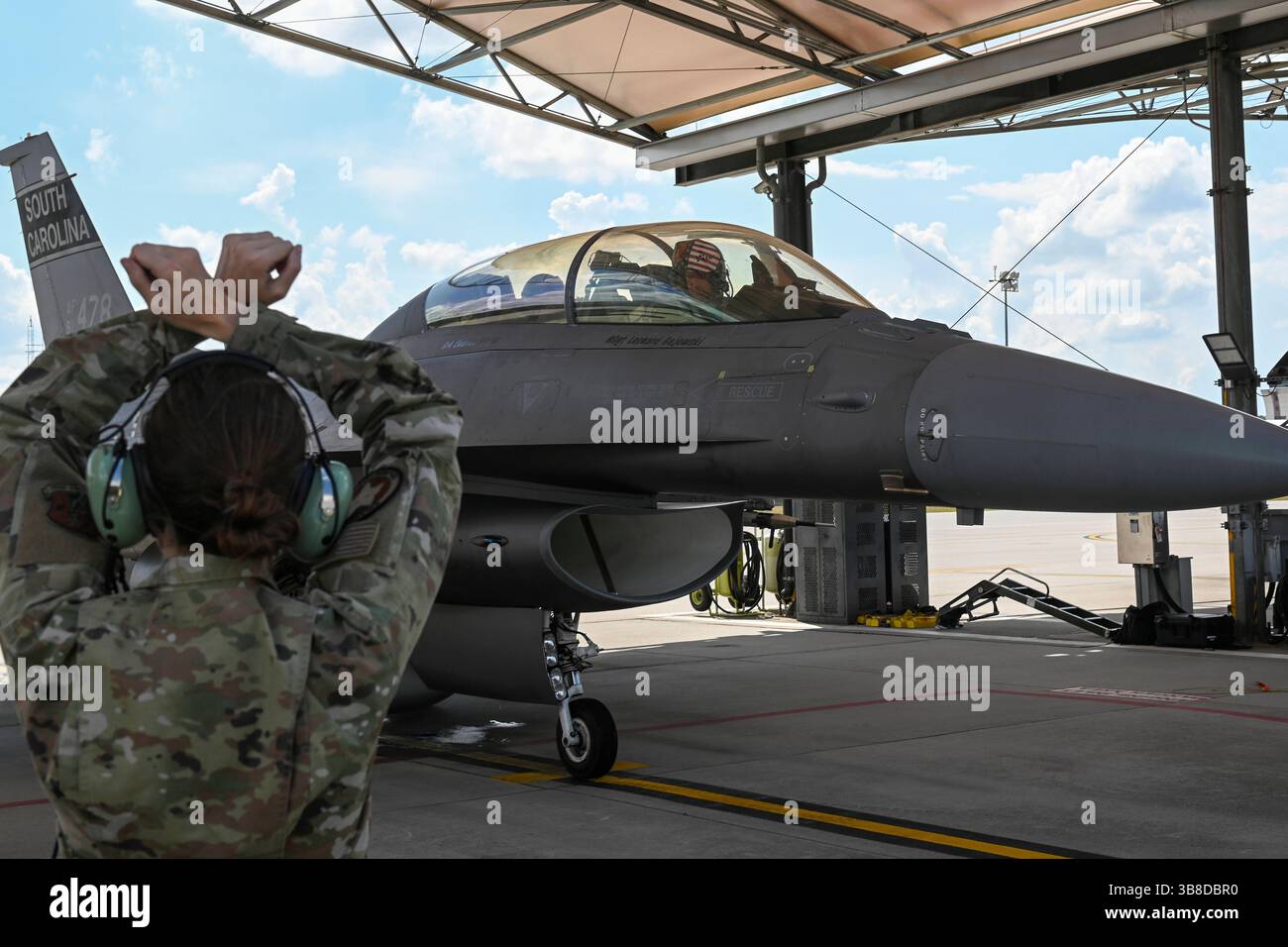 May 5, 2024, Eastover, Sc, United States: A U.S. Air Force airmen ...