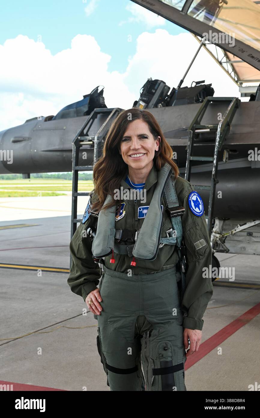 May 5, 2024, Eastover, Sc, United States: U.S. Rep. Nancy Mace poses in ...