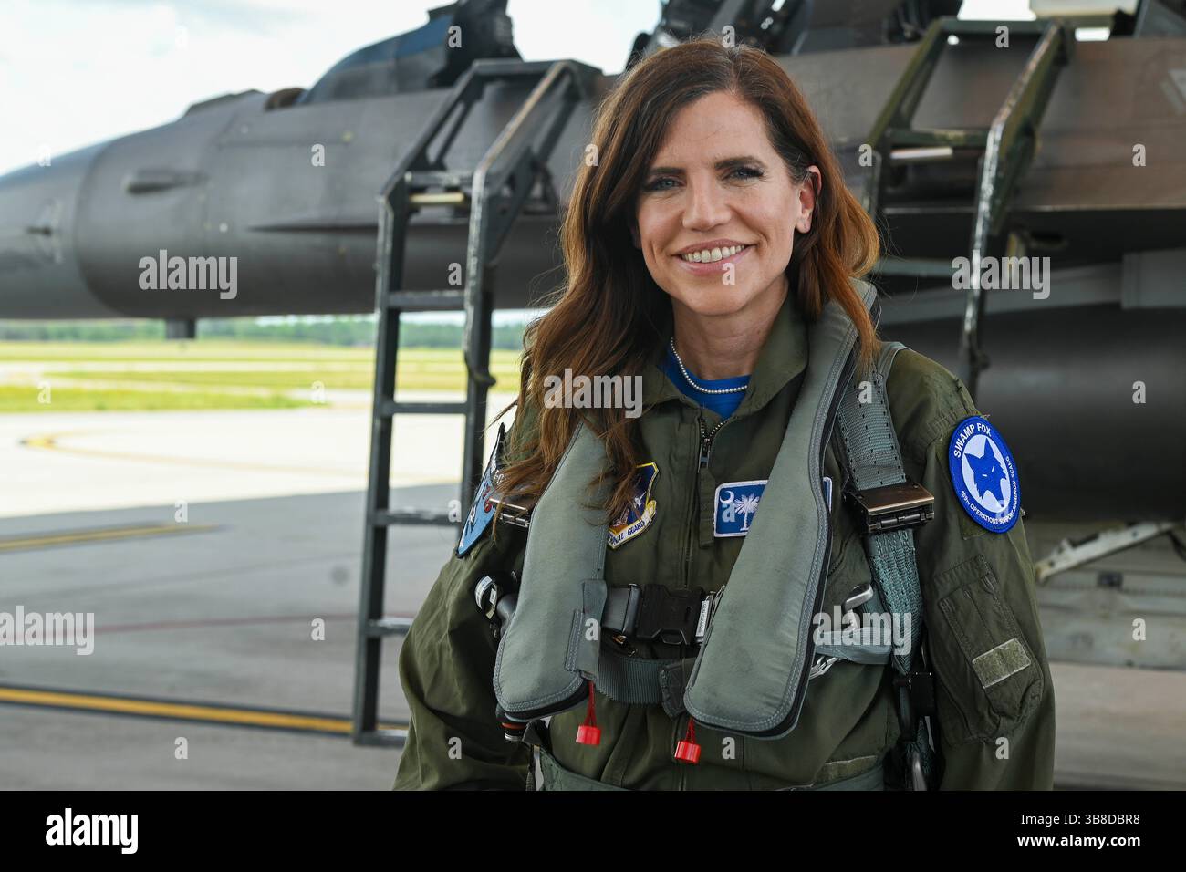 May 5, 2024, Eastover, Sc, United States: U.S. Rep. Nancy Mace poses in ...