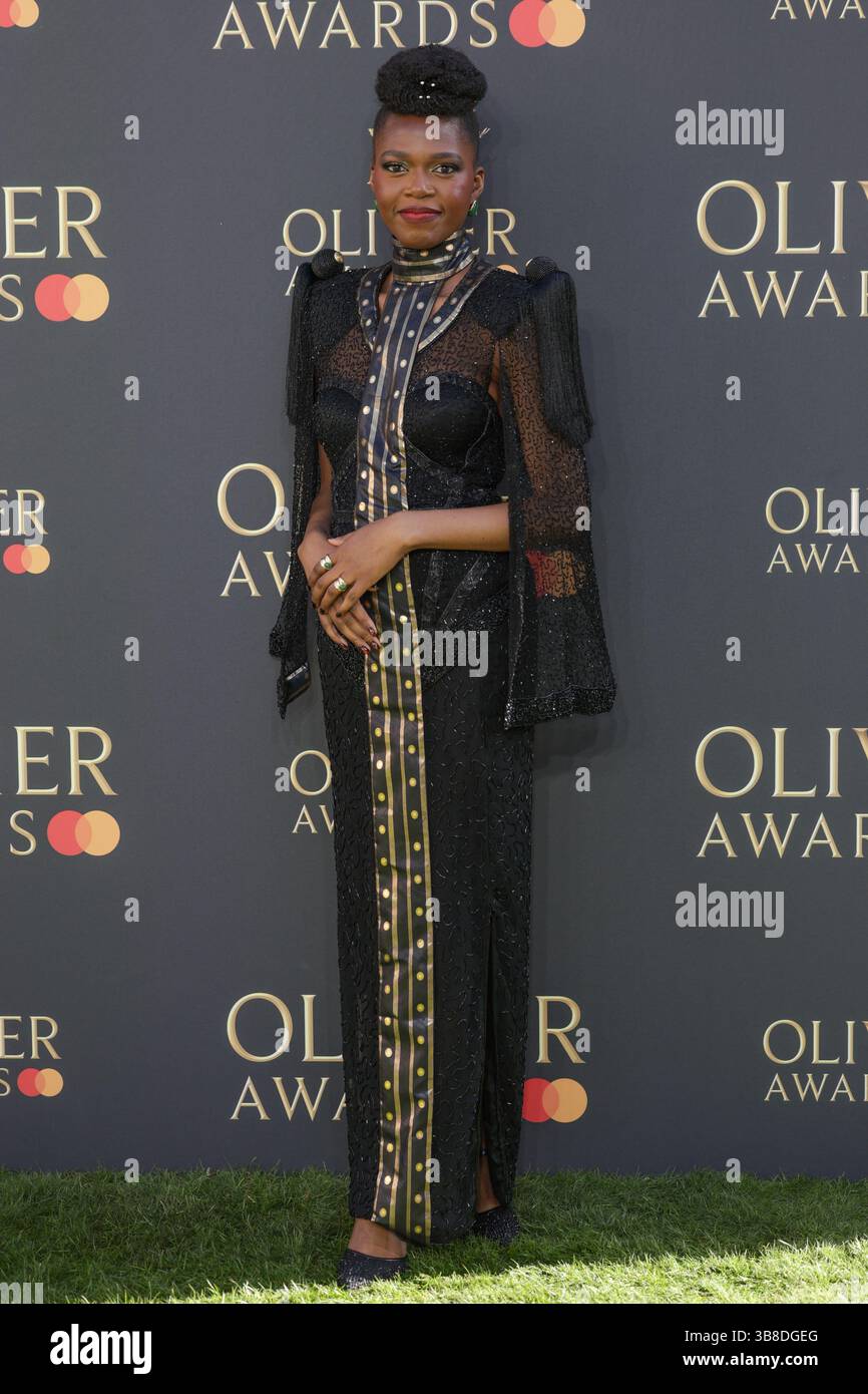 Celeb arrivals at the The Olivier Awards held at The Royal Albert Hall ...