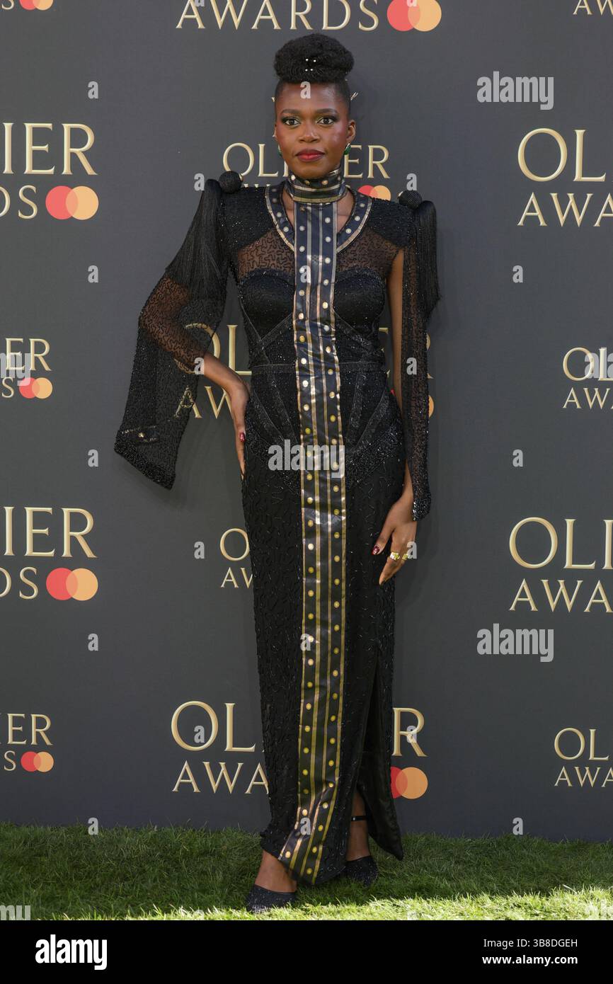 Celeb arrivals at the The Olivier Awards held at The Royal Albert Hall ...