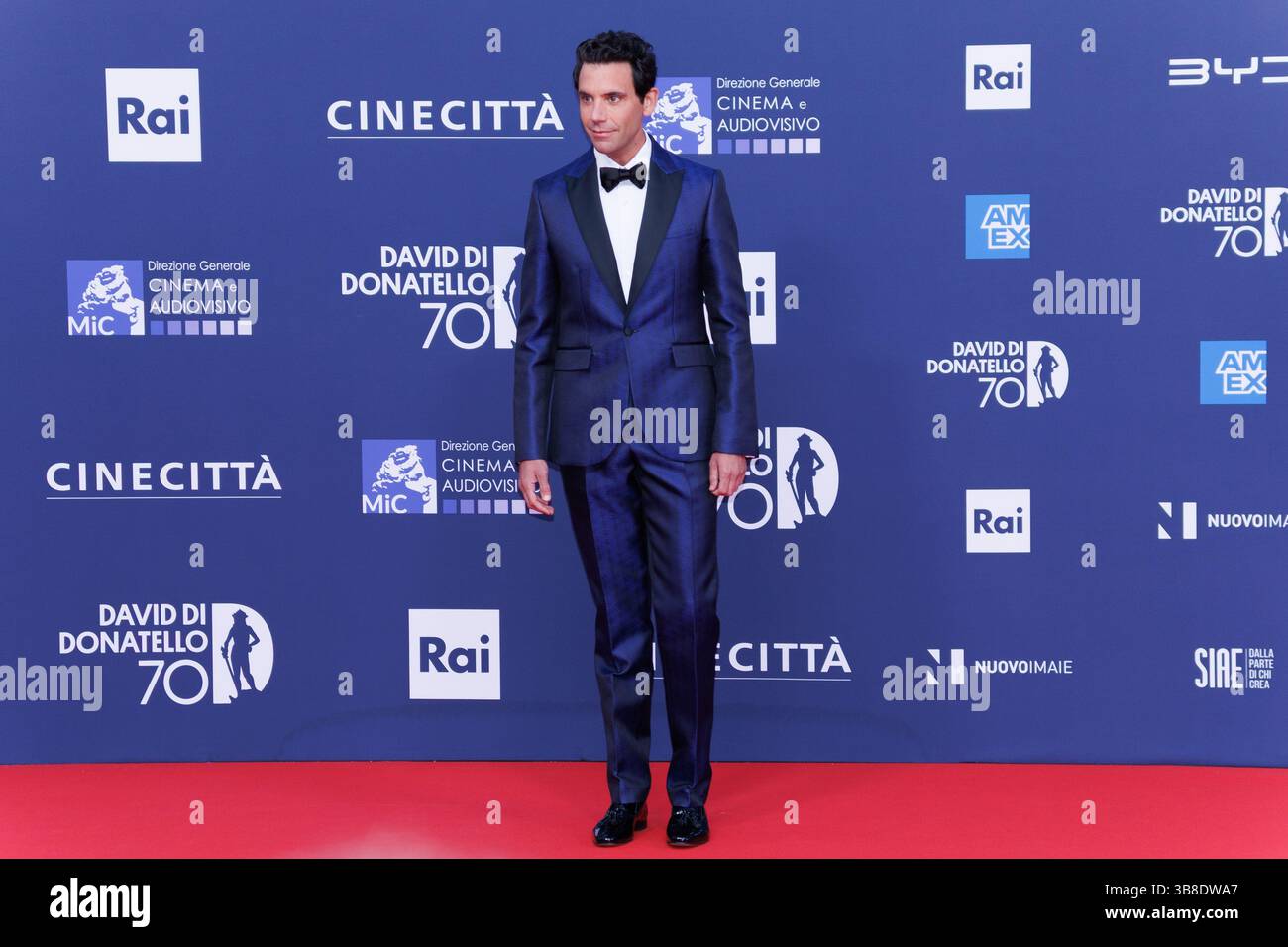 Rome, Italy. 07th May, 2025. Mika attends the photocall of the 70th ...