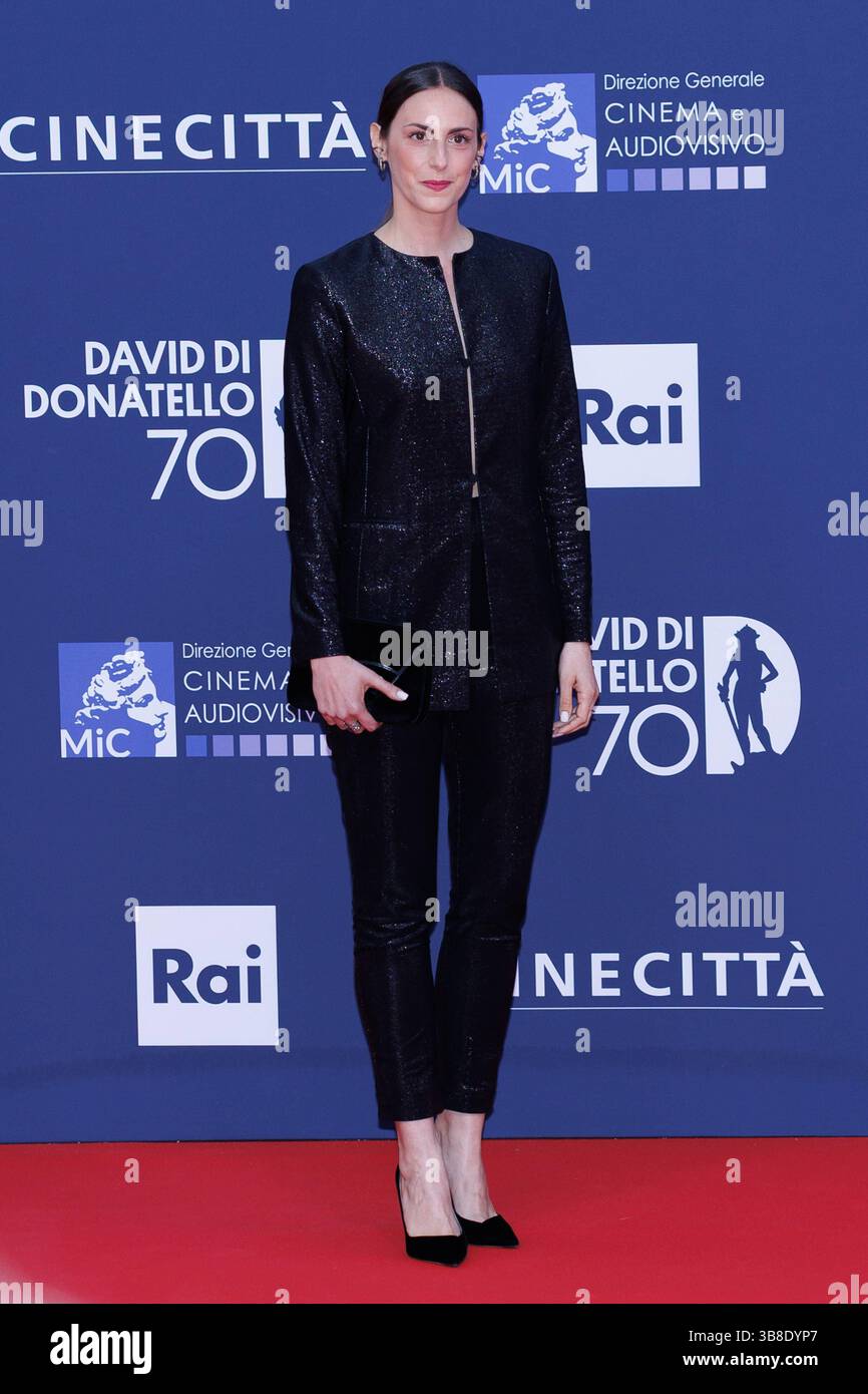 News - DAVID DI DONATELLO Giulia Grandinetti attends the photocall of the 70th edition of David ...