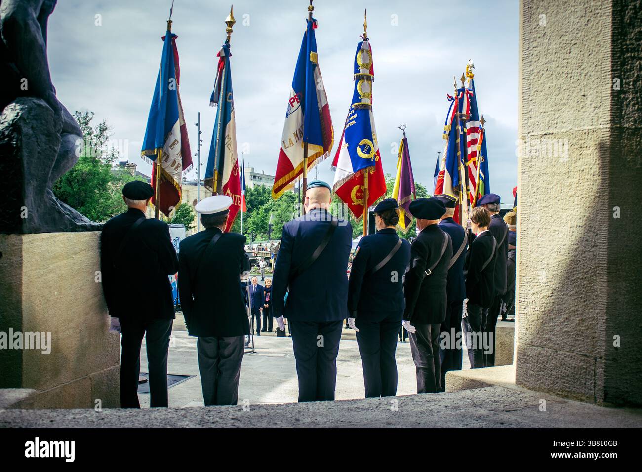 Reims, France, May 7, 2025 Commemorations of the 80th anniversary of ...