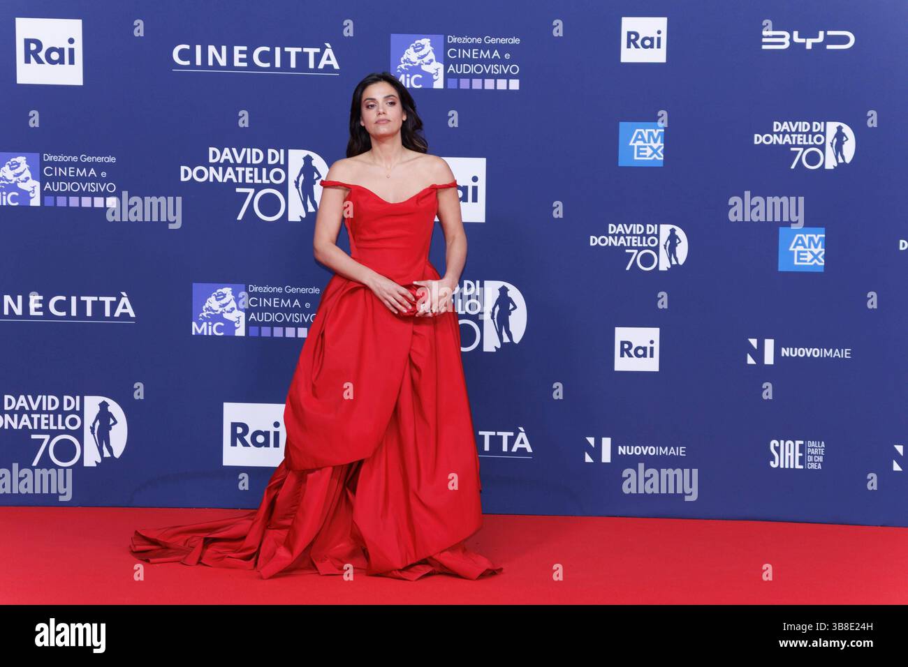 News - DAVID DI DONATELLO Margherita Vicario attends the photocall of ...