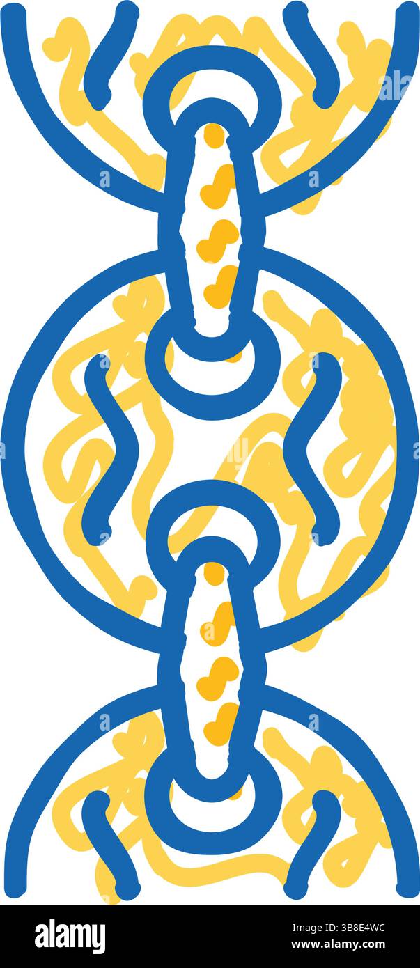 puffed mariner chain icon doodle illustration Stock Vector Image & Art ...