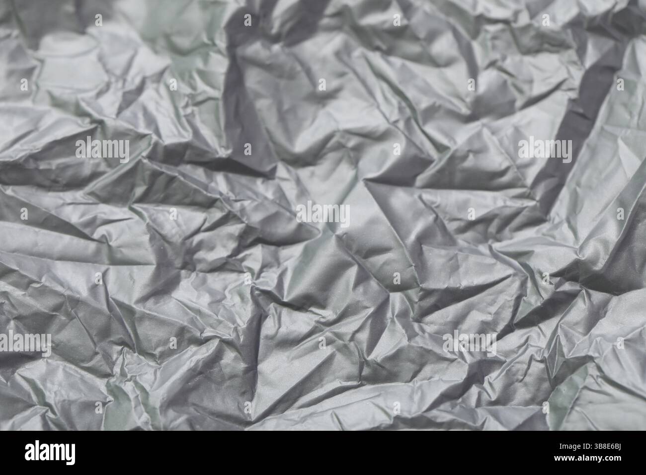 Texture of crumpled polyethylene as background Stock Photo - Alamy