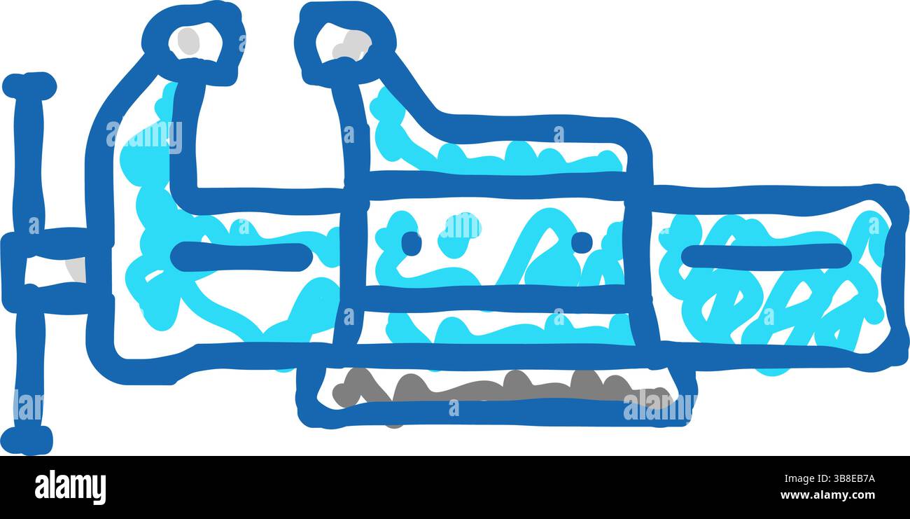 bench vice icon doodle illustration Stock Vector Image & Art - Alamy