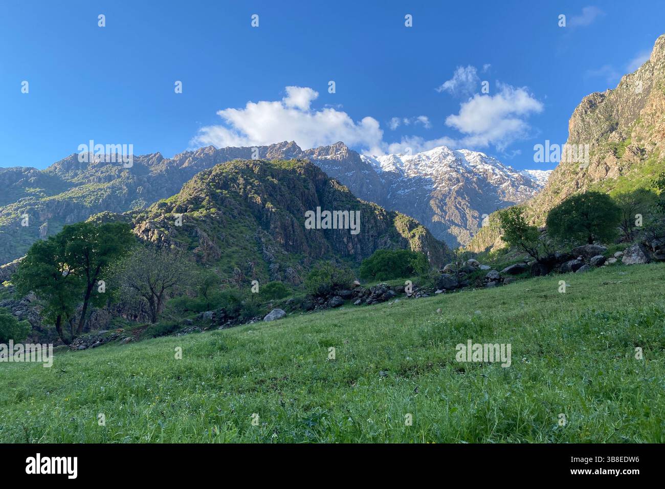 April 11, 2024, Avroman, Kurdistan, Iran: A view of the nature of the ...