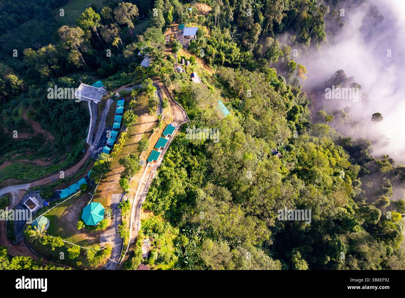 Aerial view landscape mountains background,Amazing nature mountains ...