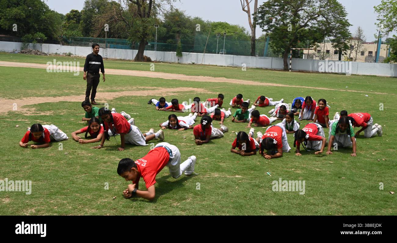 New Delhi, India. 07th May, 2025. NEW DELHI, INDIA - MAY 7: School ...