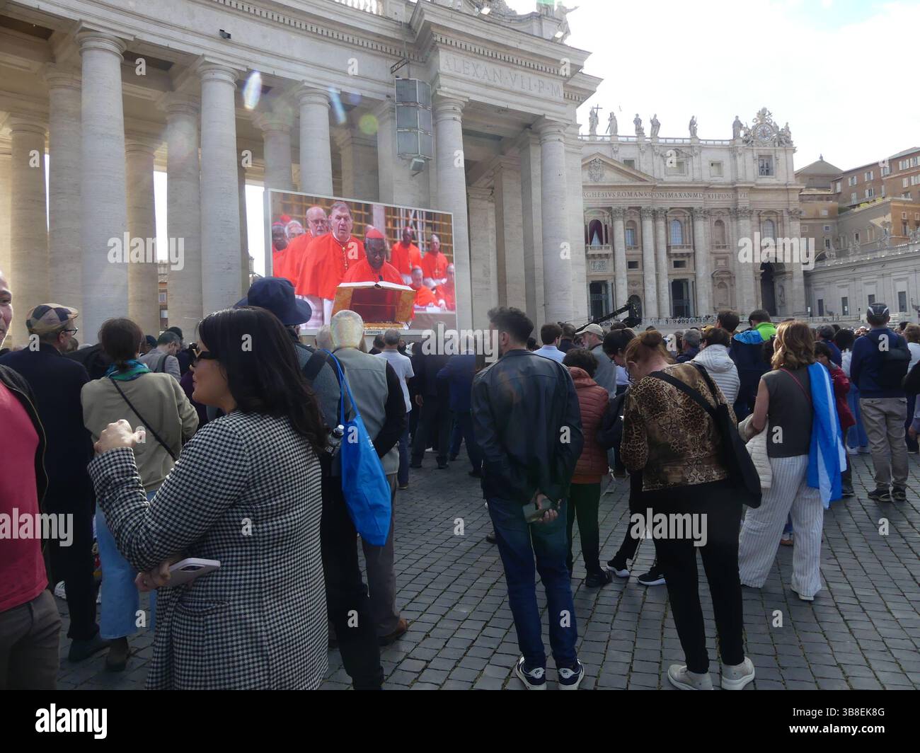 May 7, 2025, Rome, Italy: (int) catholic cardinals gather at the ...
