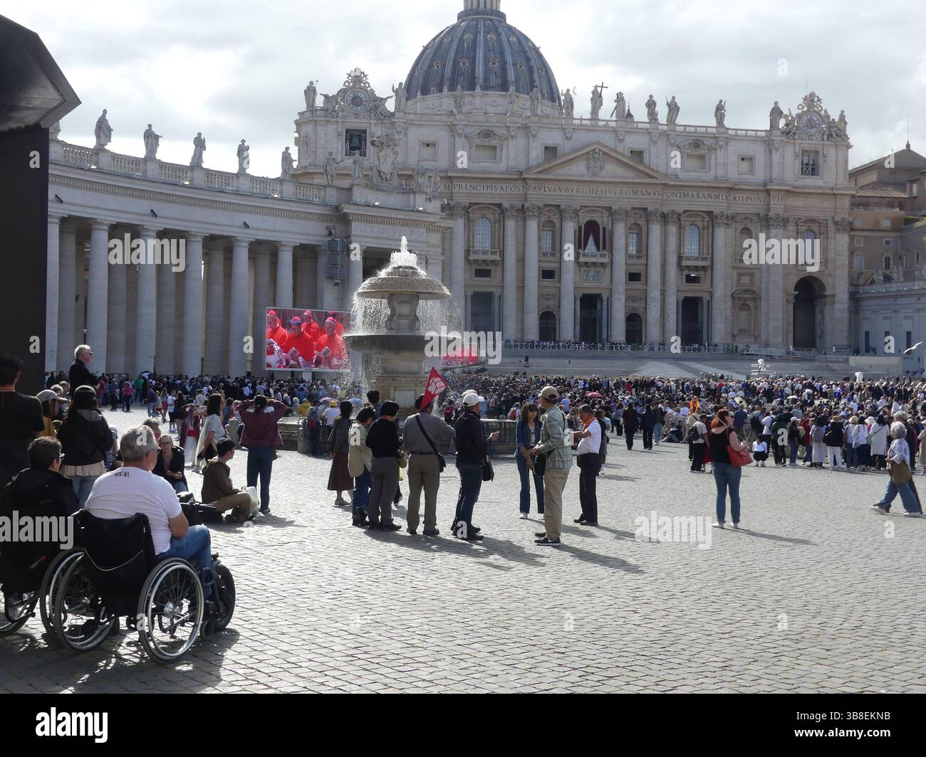 May 7, 2025, Rome, Italy: (int) catholic cardinals gather at the ...