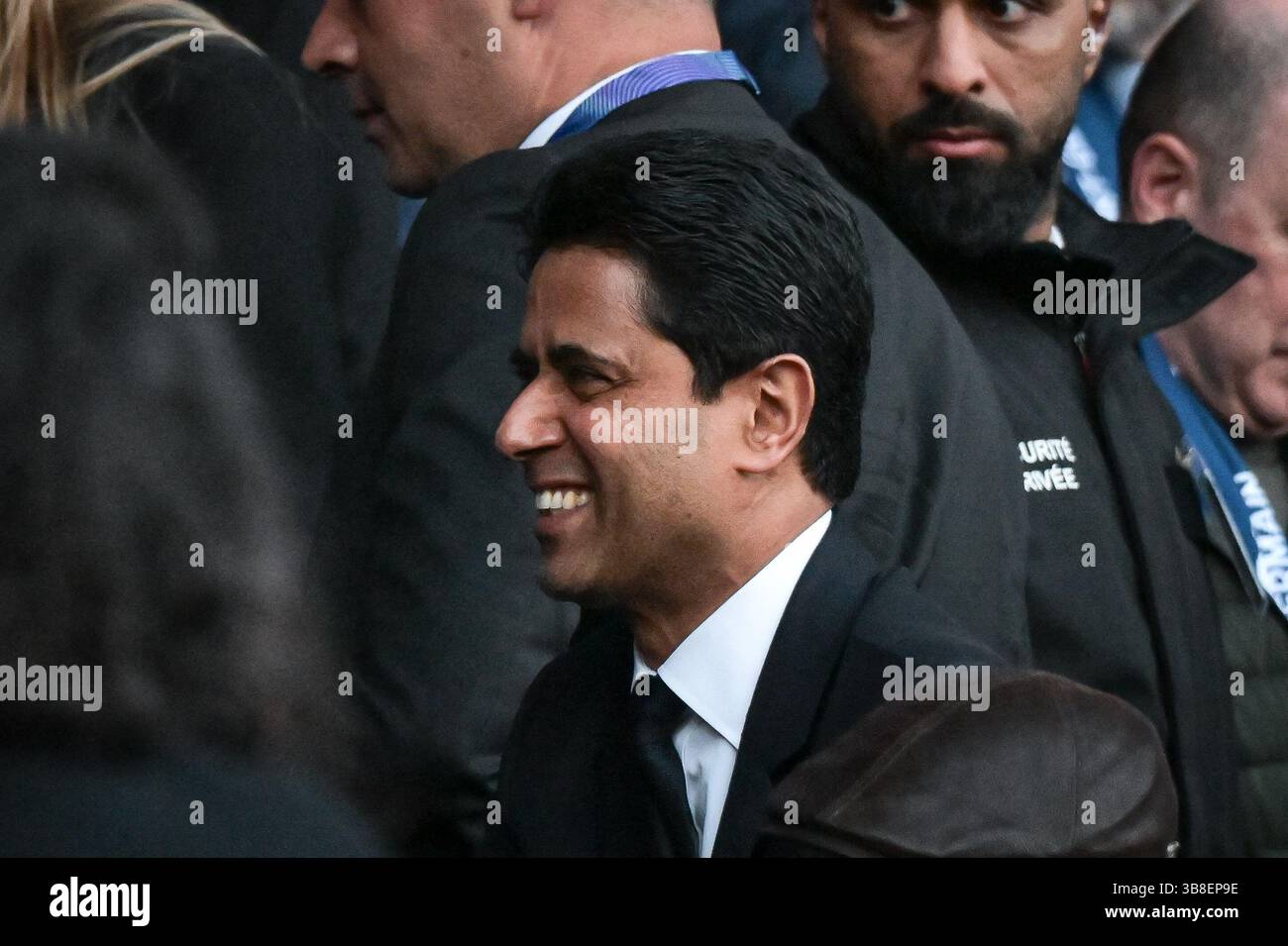 Paris, France. 07th May, 2025. Paris Saint Germain's Qatari president ...