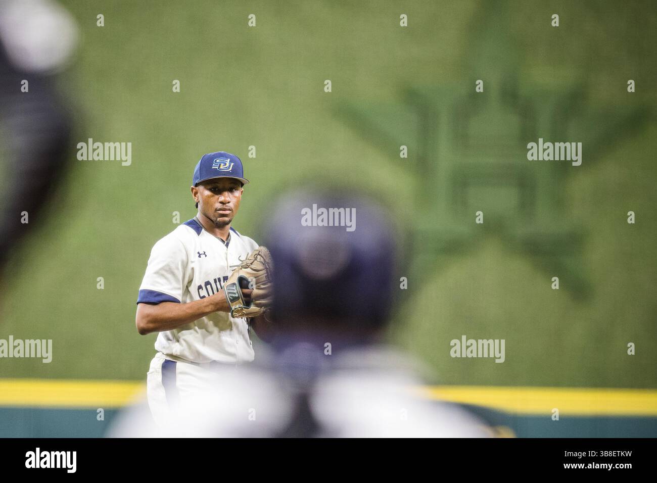 February 16, 2024: Southern University Jaguars pitcher Ranard Grace (22 ...