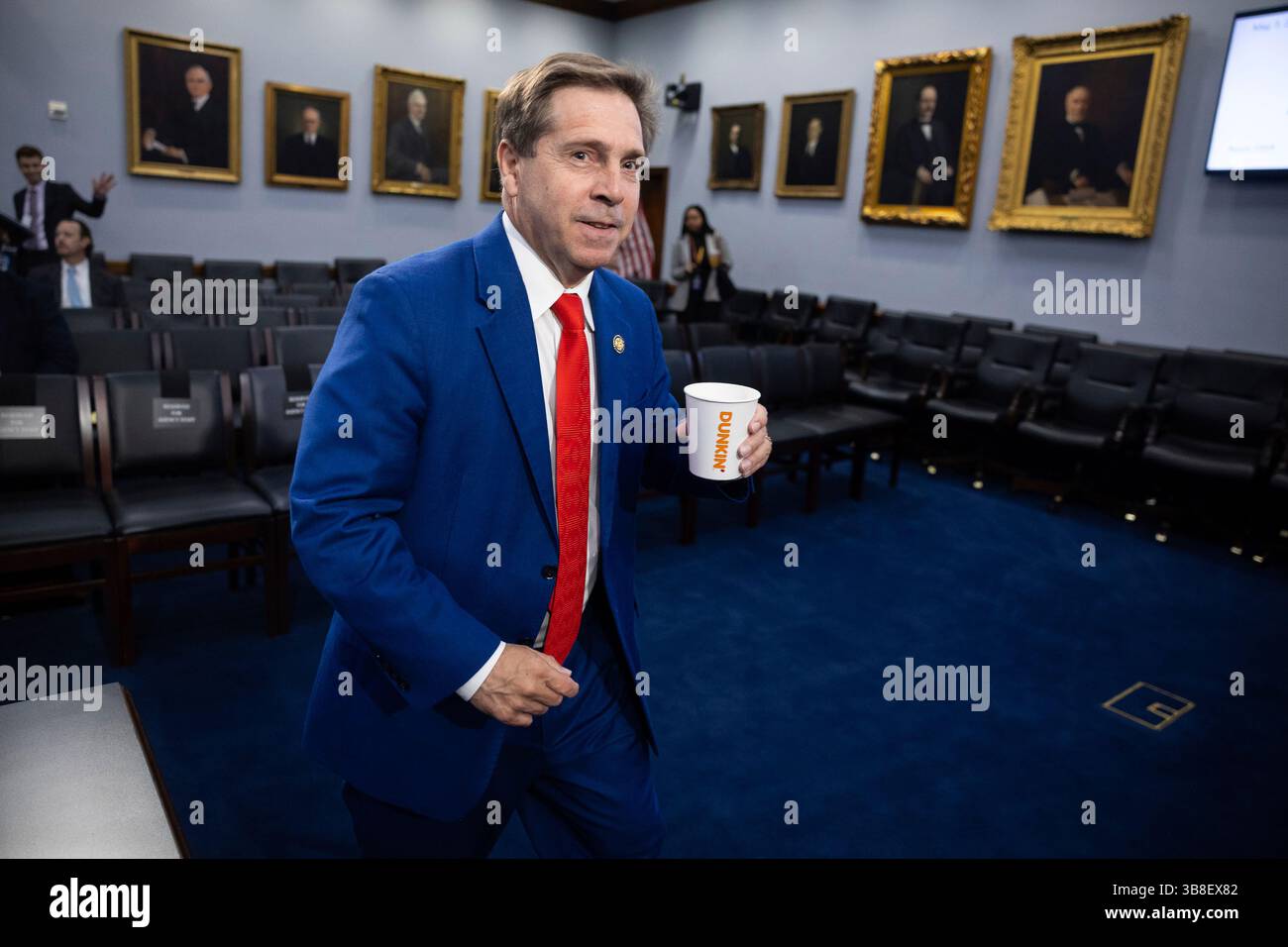 Rep. Chuck Fleischmann (R-Tenn.) arrives for a hearing on Capitol Hill ...