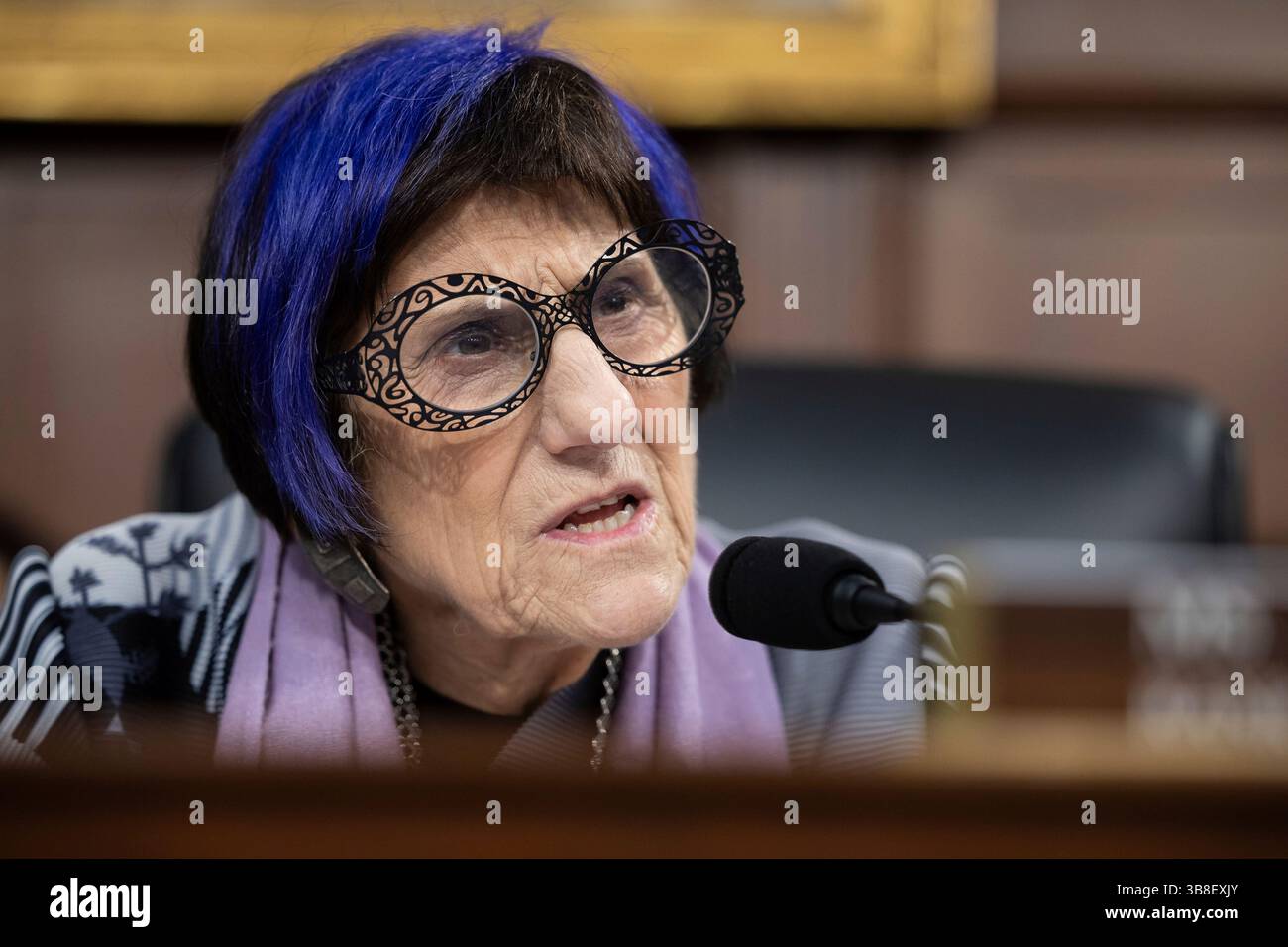 Rep. Rosa DeLauro (D-Conn.) speaks during a hearing on Capitol Hill May ...