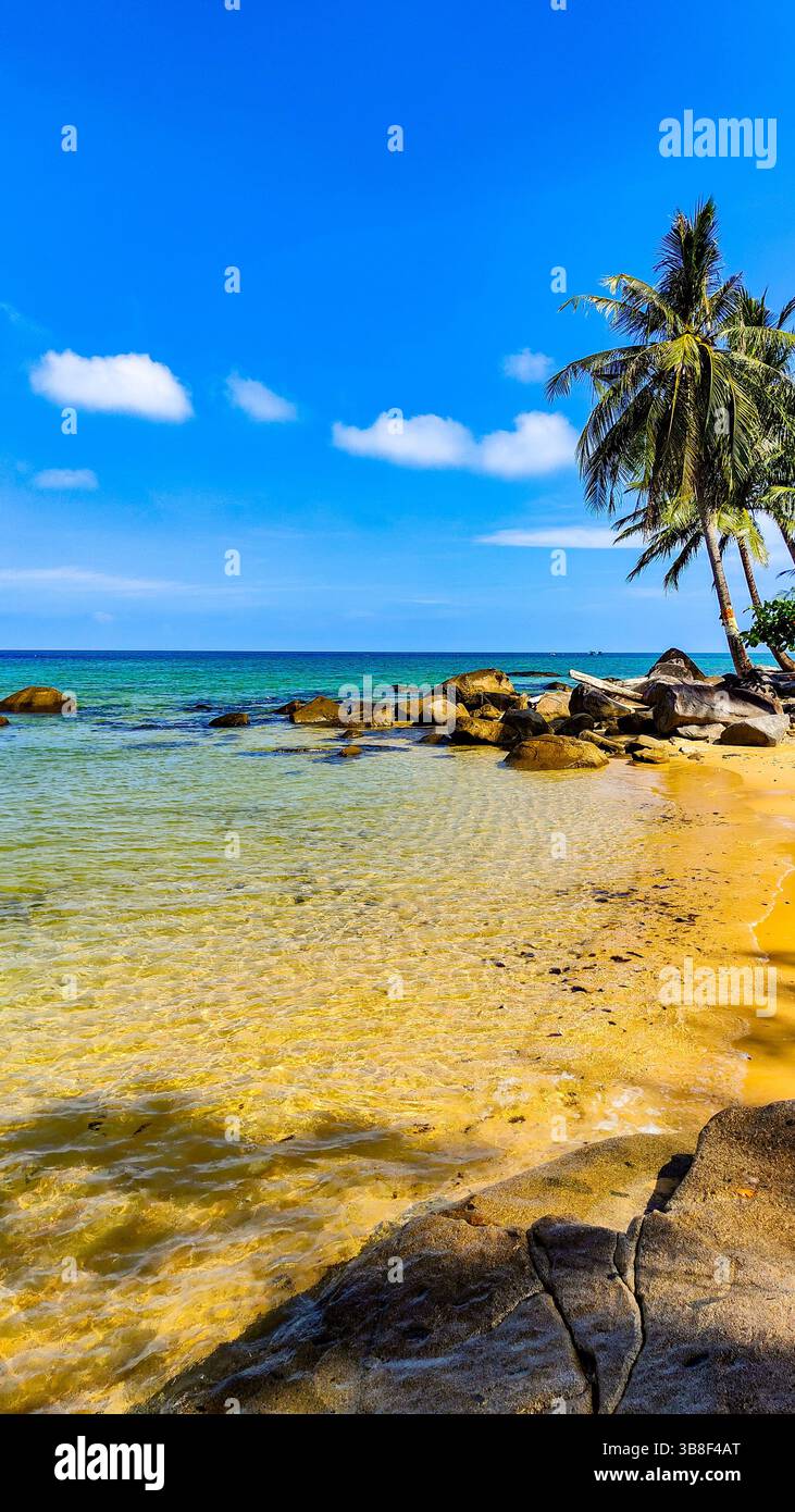 Pulau Tioman tropical island in Malaysia. South China sea. Southeast ...