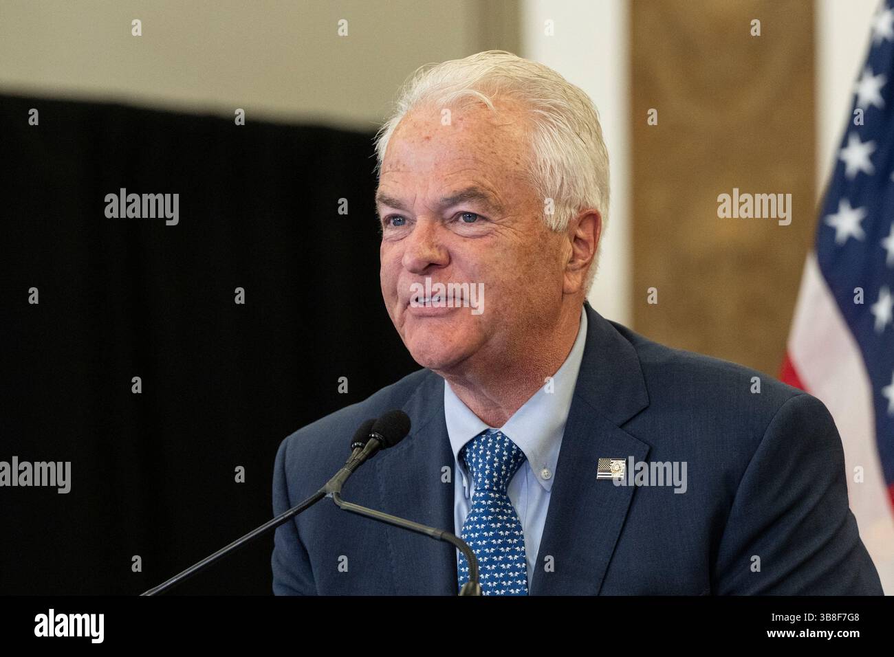 New York, NY, May 7, 2025: Staten Island District Attorney Michael ...