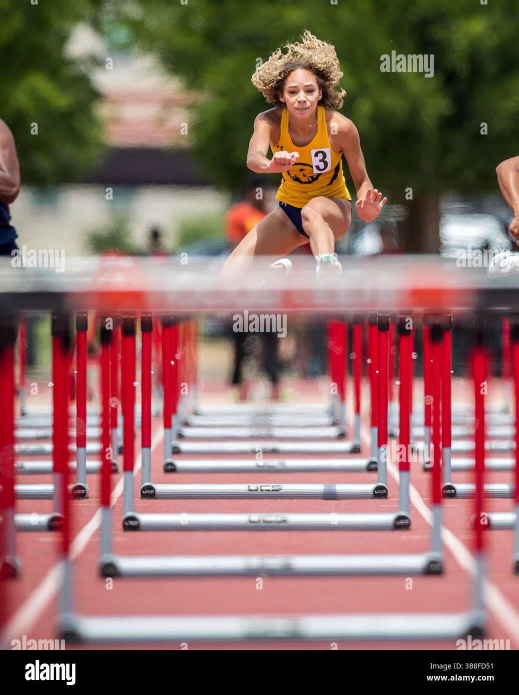 May 1, 2025: East Texas A&M sprinter Bre'anna Lacy competes in the ...